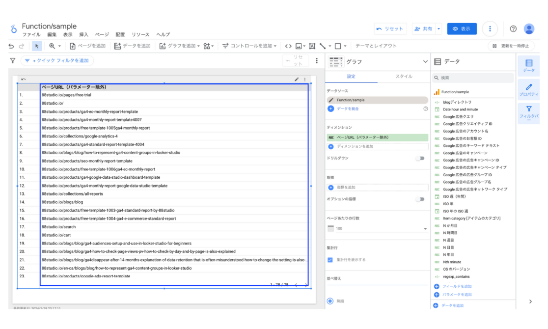 [Looker Studio] REGEXP_REPLACE関数の使い方と活用例 | 計算フィールド