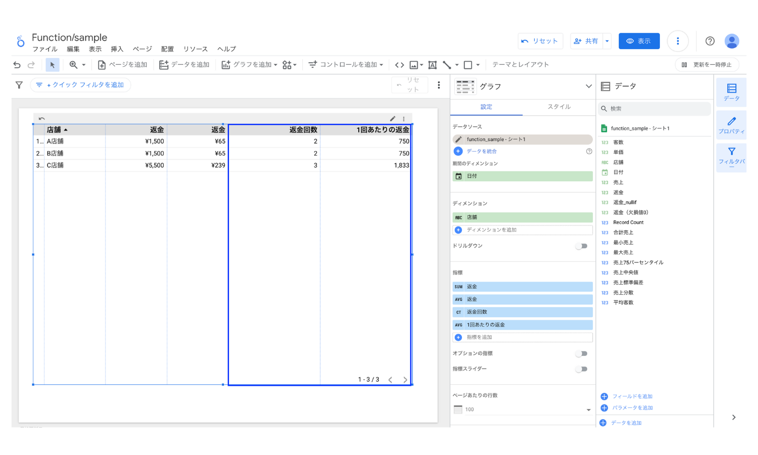 [Looker Studio] NULLIF関数の使い方と活用例 | 計算フィールド