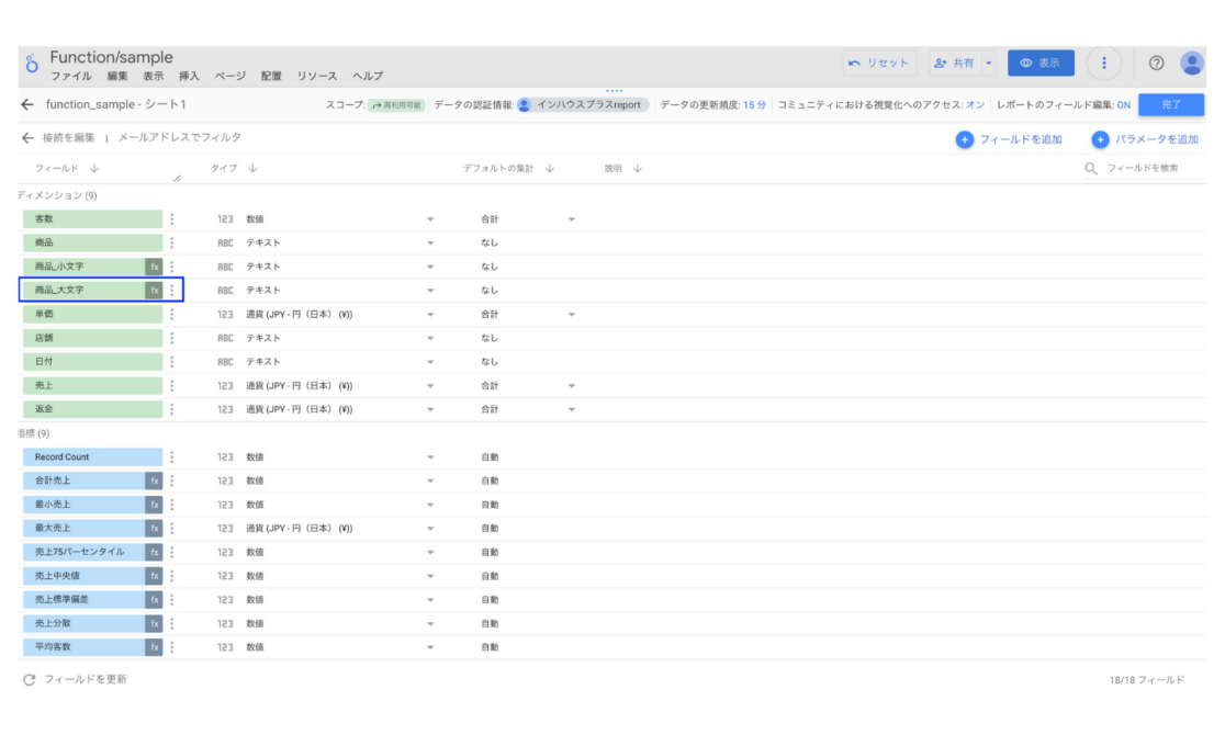 [Looker Studio] UPPER関数の使い方と活用例 | 計算フィールド